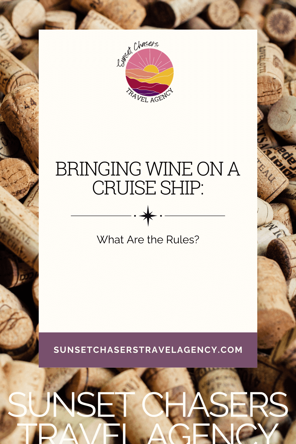 Can you bring wine onto a cruise ship?