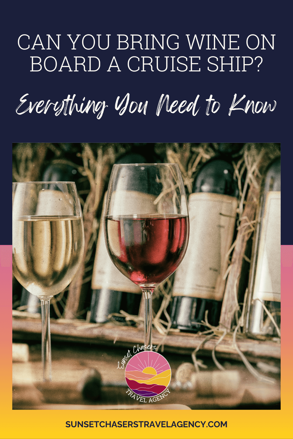 Can you bring wine onto a cruise ship?