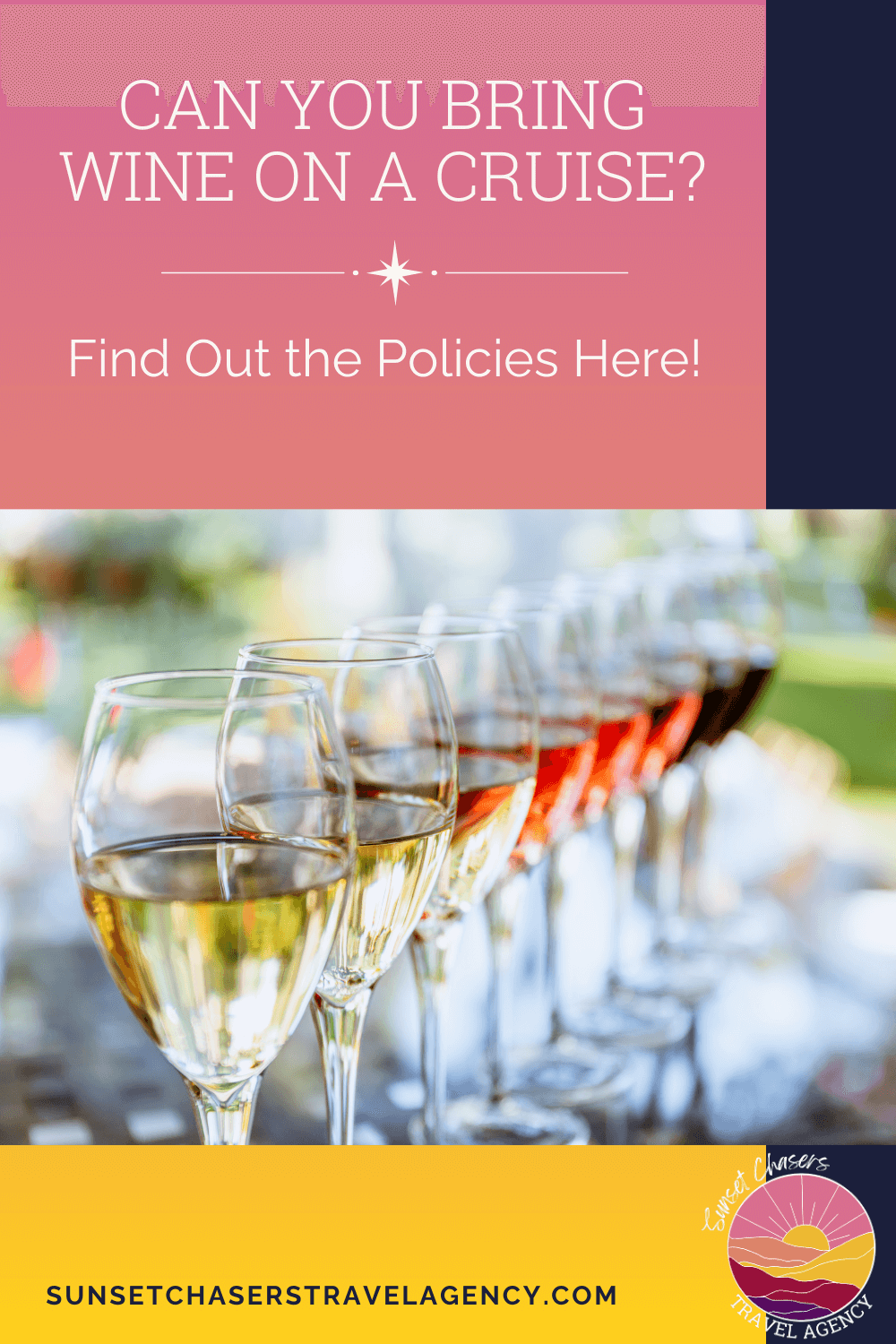 Can you bring wine onto a cruise ship?