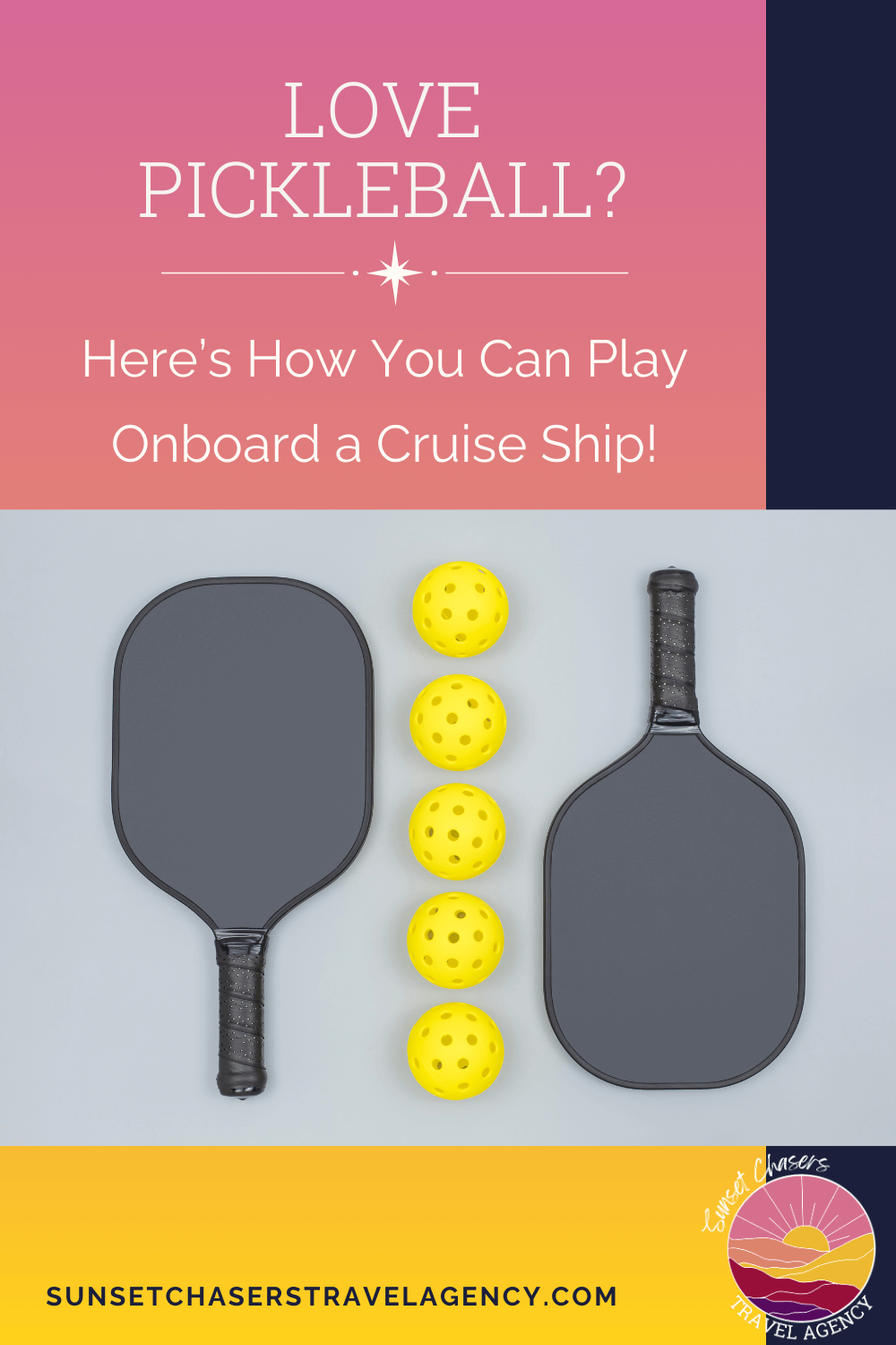 Guide: Pickleball Courts on Cruise Ships
